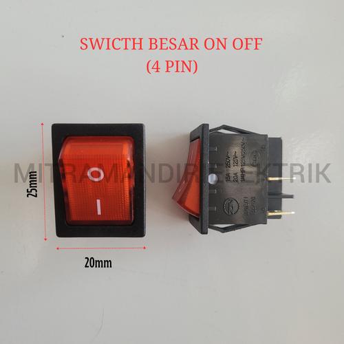 Jual Switch Lampu Besar 4 Pin - Saklar Switch Lampu Besar 4 Pin - Kab ...