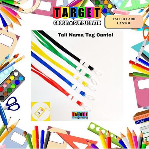 Jual TALI ID CARD / TALI GANTUNGAN / CANTOLAN ID CARD - Kota Depok - TARGET ATK | Tokopedia