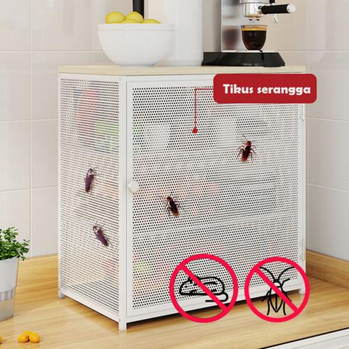 Jual Rak Dapur Stainless/Lemari bumbu dapur Kabinet piring/rak ...