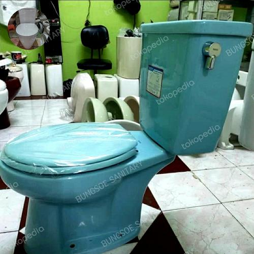 Jual CLOSET CLOSED DUDUK TOTO CW 516 S WARNA BiRU MUDA. - Jakarta ...