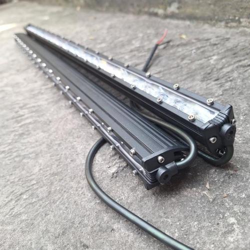 Jual Best LAMPU SOROT LED BAR OFFROAD SLIM LENSA 5D SINAR PUTIH KUNING ...