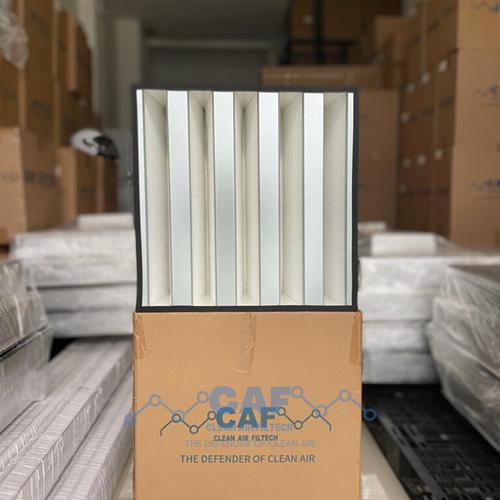 Jual Hepa V-Bank Filter H14 Brand CAF 5V - 24x24x12" - Jakarta Timur ...