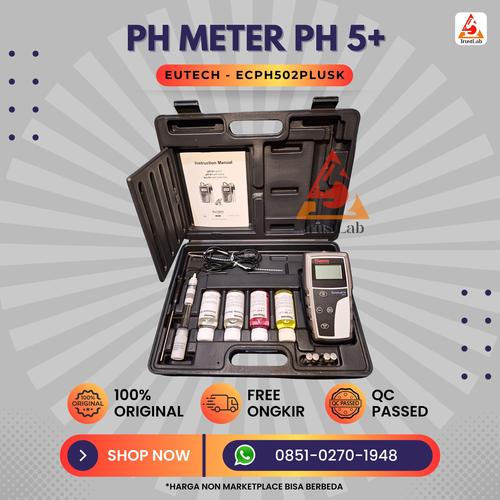 Jual PH Meter Eutech PH5+ Eutech ECPH502PLUSK | PH Meter Eutech PH 5 ...
