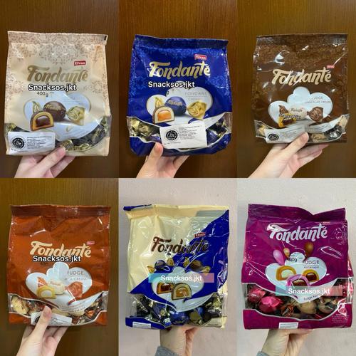 Jual ELVAN FONDANTE FUDGE MILK CHOCOLATE CREAM FONDANT CARAMEL ...