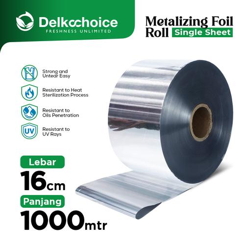 Jual PLASTIK METALIZED METALIZING ALUMUNIUM FOIL SINGLE SHEET 1000M ...