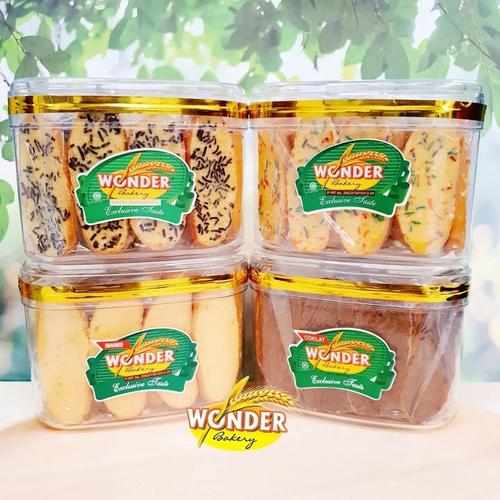 Jual Roti Kering Bagelan Wonder Bakery - Toples / Plastik Kecil - Keju ...