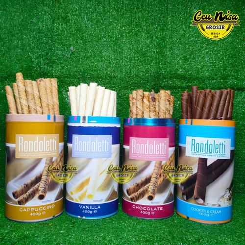 Jual RONDOLETTI 400 GR/ ASTOR RONDOLETTI WAFER STICK 400 GR - Vanila ...