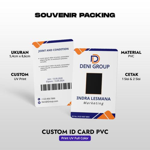 Jual Custom ID Card / Cetak PVC / PRINT UV - CETAK 1 SISI - Jakarta ...