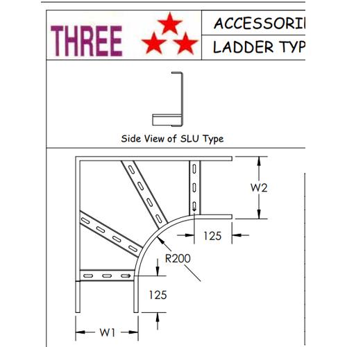 Jual Cable Ladder Elbow/Kabel Siku Ladder Elektro 100x100 Plat 1.2 SPHC ...
