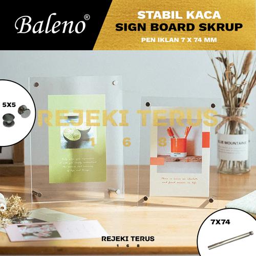 Jual Stabil Kaca 7 x 74 CH Sign Board Skrup Pen Besi Iklan Baut Akrilik ...