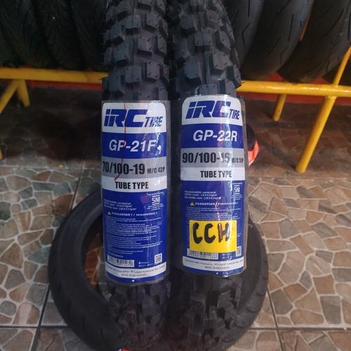Jual Ban KLX 150, IRC GP-21/ GP-22, 70/100-19 & 90/100-16. - 70/100-19 ...