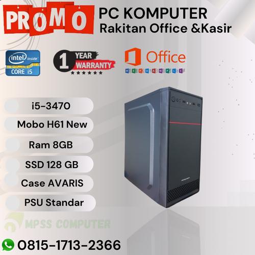 Promo PC / CPU Rakitan i5 3470 Ram 8GB SSD 128GB - Kab. Sleman - MPSS Computer Yogyakarta ...