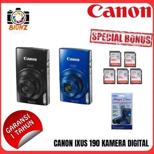 Jual kamera canon ixus 190 original - WHITE BOX, KAMERA ONLY - Jakarta ...