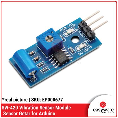 Jual SW-420 SW420 Vibration Sensor Module Sensor Getar LM393 - Kota ...