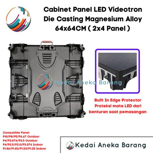 Jual Cabinet Kabinet LED Videotron Die Casting Magnesium 64x64 640x640 ...