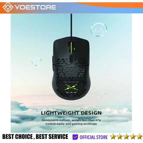 Jual Mouse Delux M700 Wired Lightweight RGB Gaming Mouse - Jakarta ...