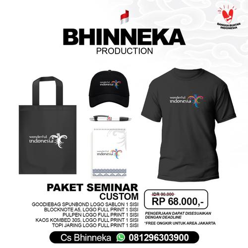 Jual PAKET SEMINAR, EVENT, MERCHANDISE LENGKAP REGULER CUSTOM - Jakarta ...