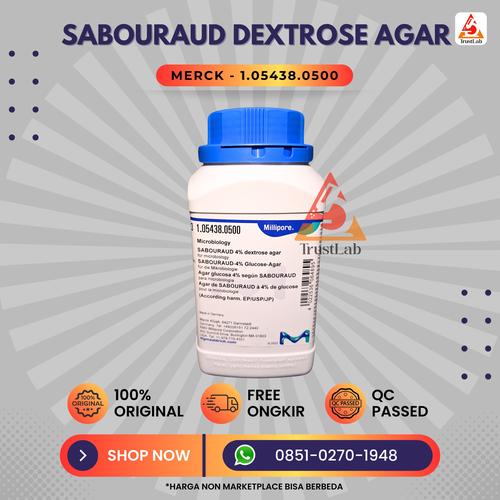 Jual Sabouraud Dextrose Agar Merck 1.05438.0500 | SDA Merck 1.05438. ...