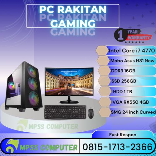 Promo PC / CPU Rakitan i7 4770 Ram 16GB SSD 256GB HDD 1TB VGA 4GB - Kab. Sleman - MPSS Computer ...