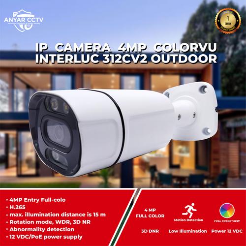 Jual Interluc IP Camera 4MP ColorVu ONVIF + POE / Interluc 312CV2 ...