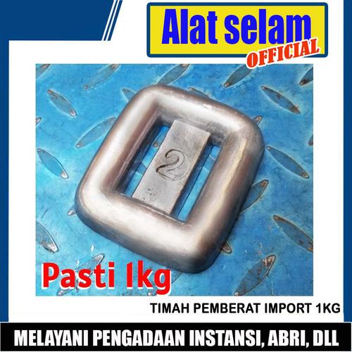 Jual Timah Import Diving Pemberat Selam Scuba 1kg Weight Belt No Amscud ...