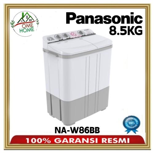 Jual Mesin Cuci 2 Tabung Panasonic NA-W86BBZ 8Kg NAW86BBZ GARANSI RESMI ...
