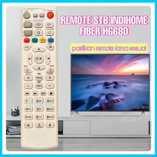 Jual REMOT REMOTE STB INDIH@ME HG680 PUTIH - Jakarta Barat - remote ...
