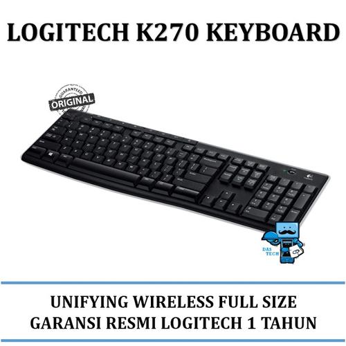 Jual Keyboad Logitech K270 Keyboard Wireless Full Size - Jakarta Pusat ...
