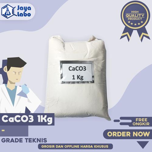 Jual Calcium Carbonate / Kalsium Karbonat / CaCO3 1 Kg Mesh 800 Super ...