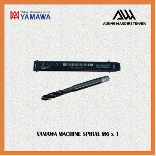 Jual YAMAWA Tap Spiral M6 X 1 Tap Mesin M6x1 SP OX P2 Tap Ulir Japan - Kota Bandung - Agung ...