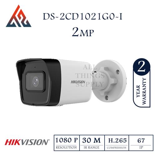 Jual Hikvision IP Camera DS-2CD1021G0-I Fixed Bullet 2MP Kamera Outdoor - Jakarta Barat - All ...