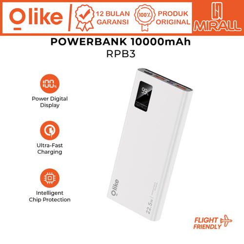 Jual OLIKE RPB3 Powerbank 10000mAh 22.5W Ultra-Fast Charging Original ...