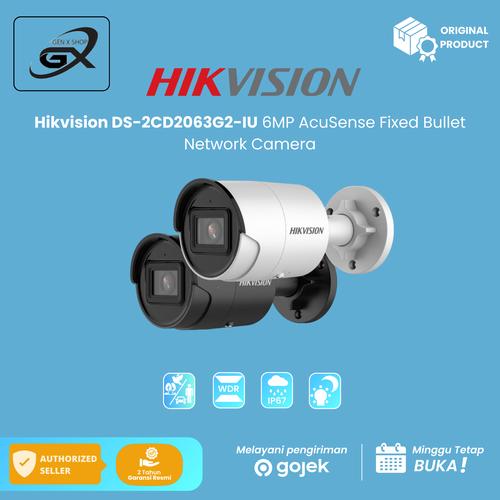 Jual Hikvision DS-2CD2063G2-IU 6MP AcuSense Fixed Bullet Network Camera - Jakarta Barat - GEN X ...