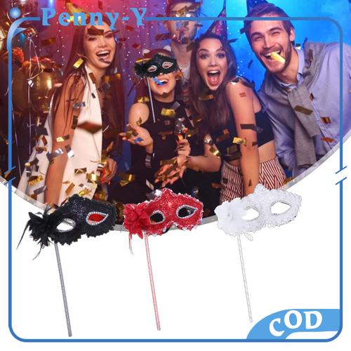 Jual Topeng Pesta Masquerade Tongkat Party Mask Masquerade Topeng ...