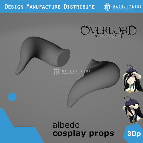 Jual albedo horns overlord Cosplay anime wearable horn - RAW - Kab ...