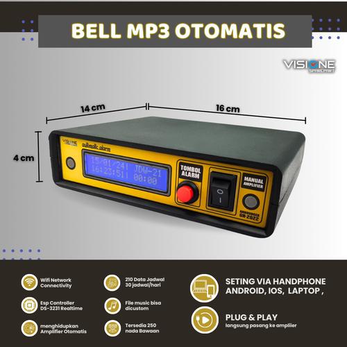 Jual PROMO BEL SEKOLAH OTOMATIS SUARA BEL KANTOR BEL PABRIK ANNOUNCER ...