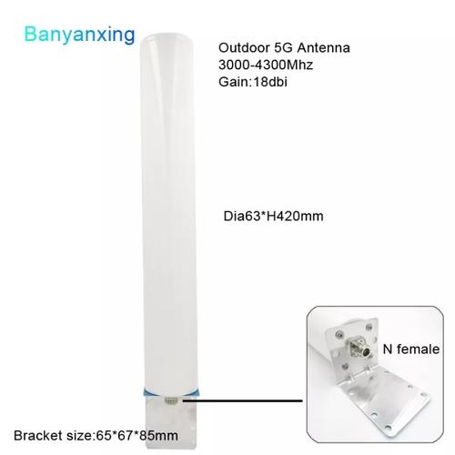 Jual antenna omni outdoor high untuk modem wifi 4G 5G - putih 30cm 12db ...