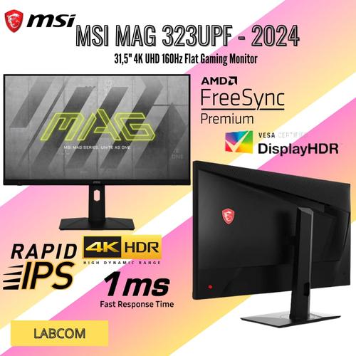 Jual MSI MAG 323UPF 32"UHD 4K IPS GAMING MONITOR 160HZ HDR600 FREESYNC ...