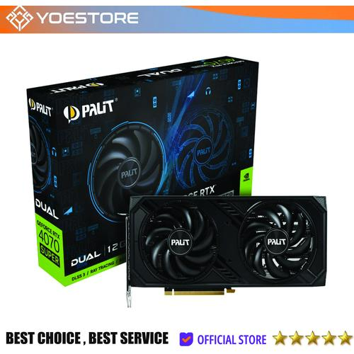 Promo PALIT GeForce RTX 4070 SUPER DUAL 12GB GDDR6X Cicil 0% 3x ...