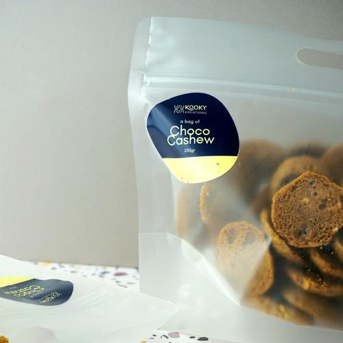 Jual Cookie in a bag | Choco Cashew | Premium Crunchy Cookie - Kota ...