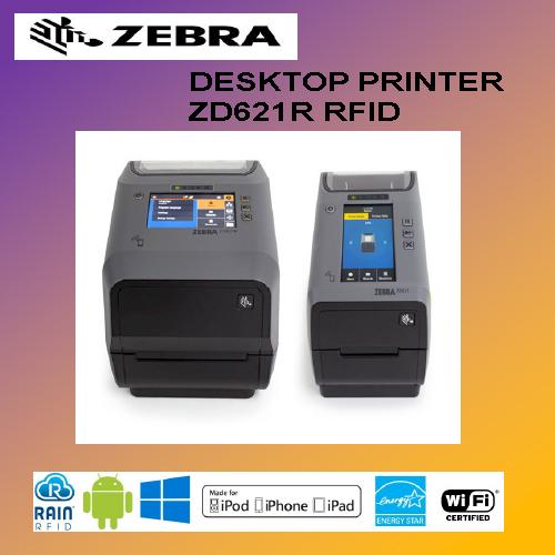 Jual DESKTOP PRINTER ZEBRA ZD621R RFID - Jakarta Barat ...