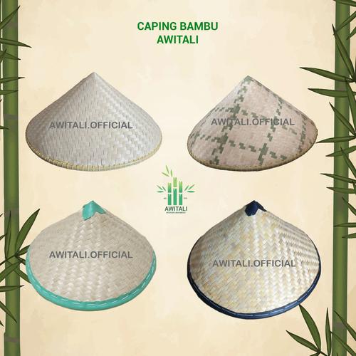 Jual Caping Petani Bambu Anak Dewasa Cetok Topi Bambu - Motif, Anak ...