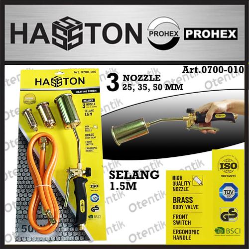 Jual HASSTON BLENDER BAKAR GAS LPG 3 MATA PLUS SELANG - BLOW HEATING ...