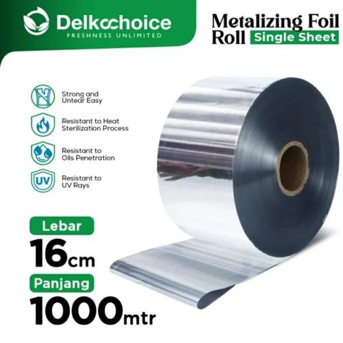 Jual METALIZE FOIL ROLL SINGLE SHEET FOOD GRADE KEMASAN MAKANAN ...