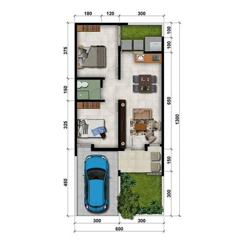 Jual Model desain denah rumah model baru lengkap termurah - Kab ...