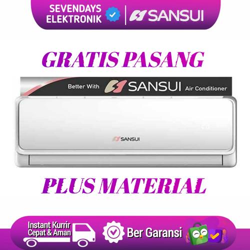 Jual [PLUS PASANG] Ac Sansui 1 pk SA-L09S2 Ac Split Standart Japan ...