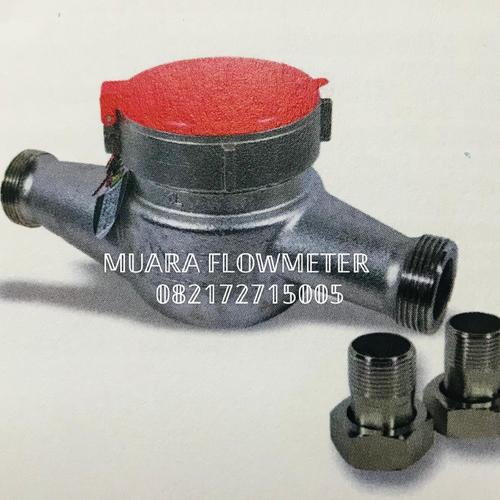 Jual Flow meter air panas stainless steel SHM 1 inch dn-25 - screw ...