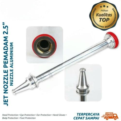 Jual Jet Nozzle Aluminium 2.5 inch Machino Nuzzle Selang Pemadam Fire ...