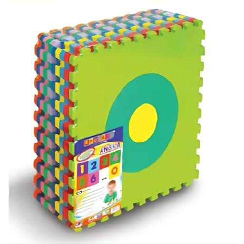 Jual Edumat Karpet Matras Evamat Angka Polos [10 Lbr] / Matras Anak ...