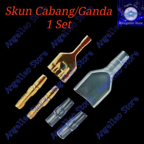 Jual Skun Cabang~Skun Ganda~Skun Kabel~Kuningan~1 Set - Kota Tangerang ...